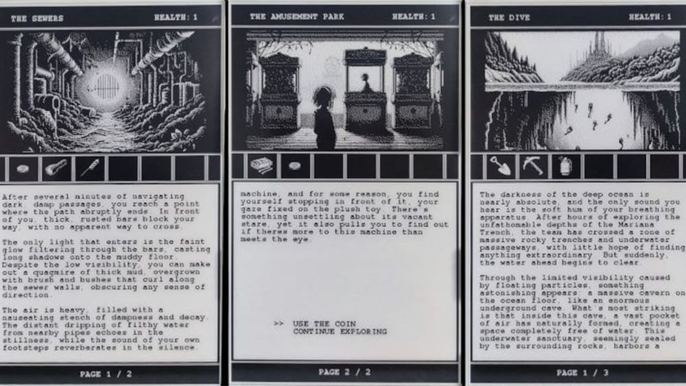 Interactive Fiction Games Could Make A Comeback With This E-reader ...