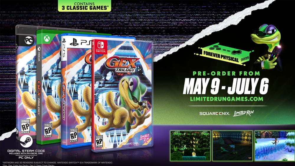 Gex Trilogy Physical Pre-Order Dates & Bundles Announced