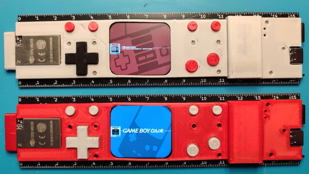 Draw A Line Through Boring Work Chores With This Retro-Ruler Games Console