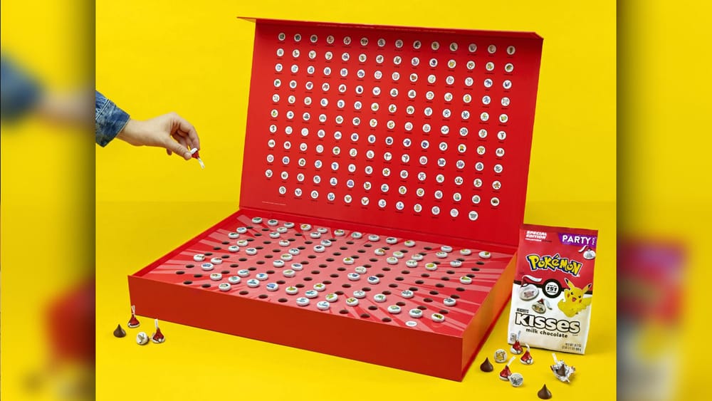 Gotta' Eat Em All - Pokémon Team Up With Hershey's For New Kisses Range