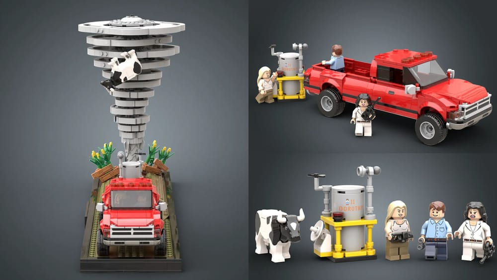 Relive A 90s Cinematic Classic With This LEGO Twister Set