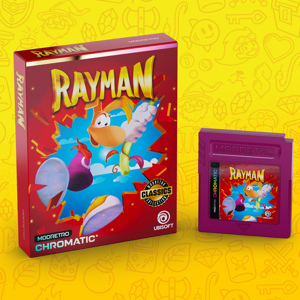 Rayman Returns To Game Boy Color & ModRetro Chromatic For 30th Anniversary