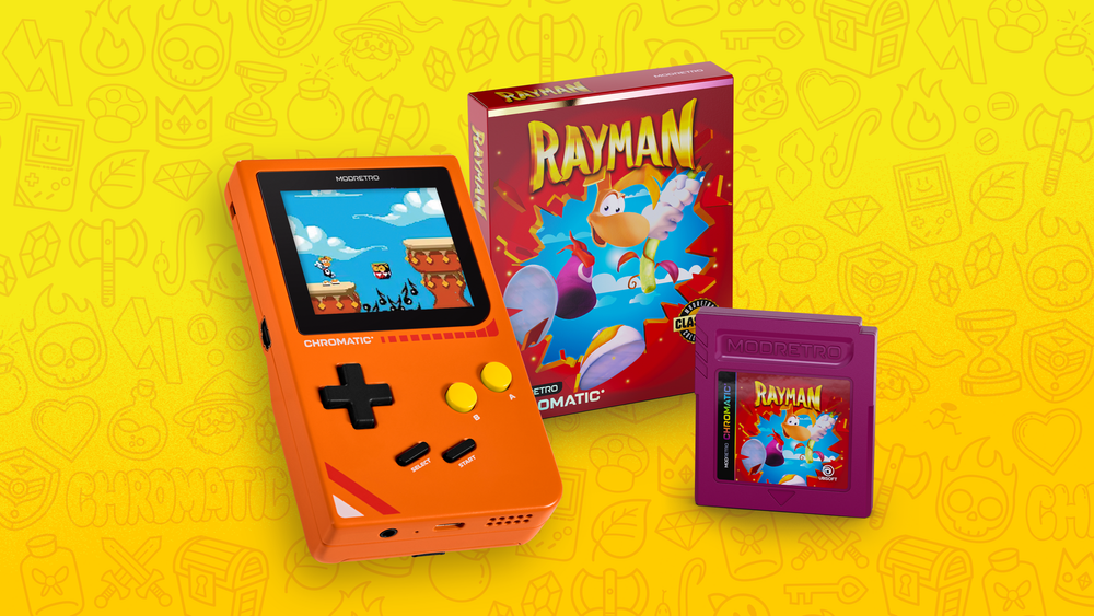 Rayman Returns To Game Boy Color & ModRetro Chromatic For 30th Anniversary