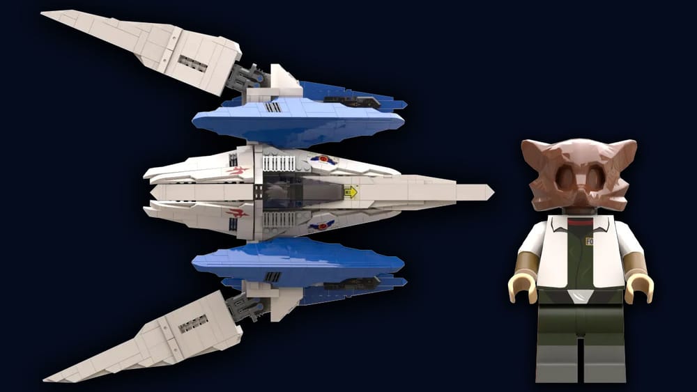 Save The Lylat System With This LEGO Arwing Set
