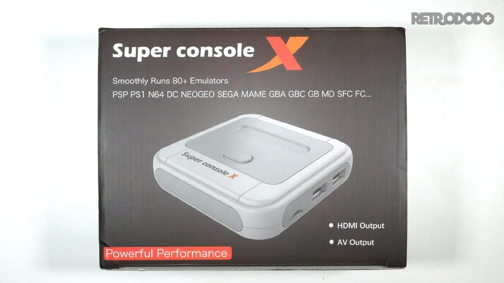 Super Console X Review - A Ready To Go Pre-Loaded Retro Console