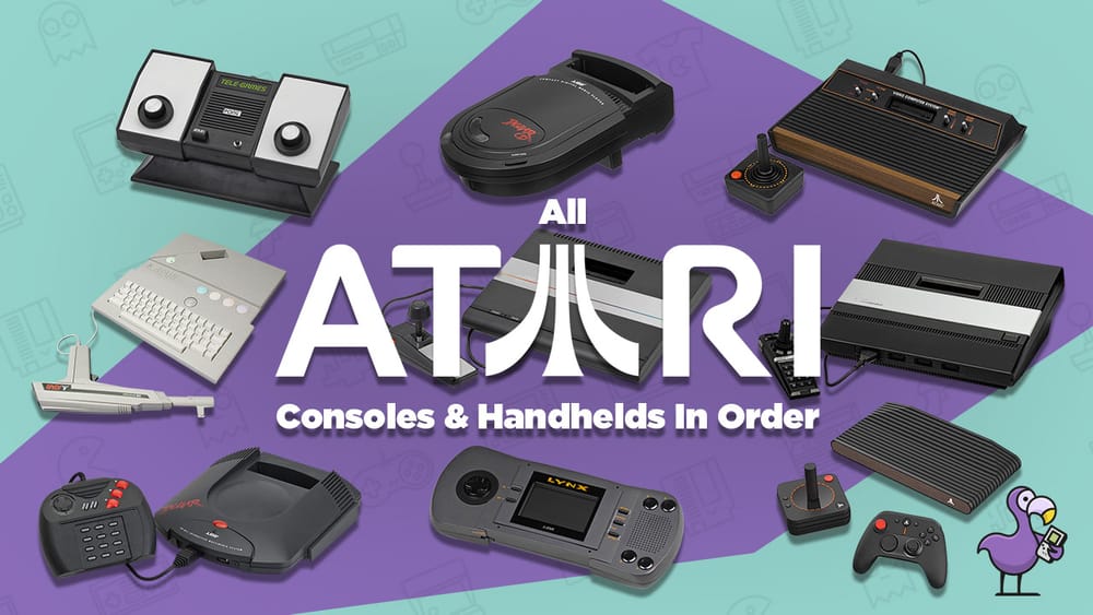 All ATARI Consoles & Handhelds In Order