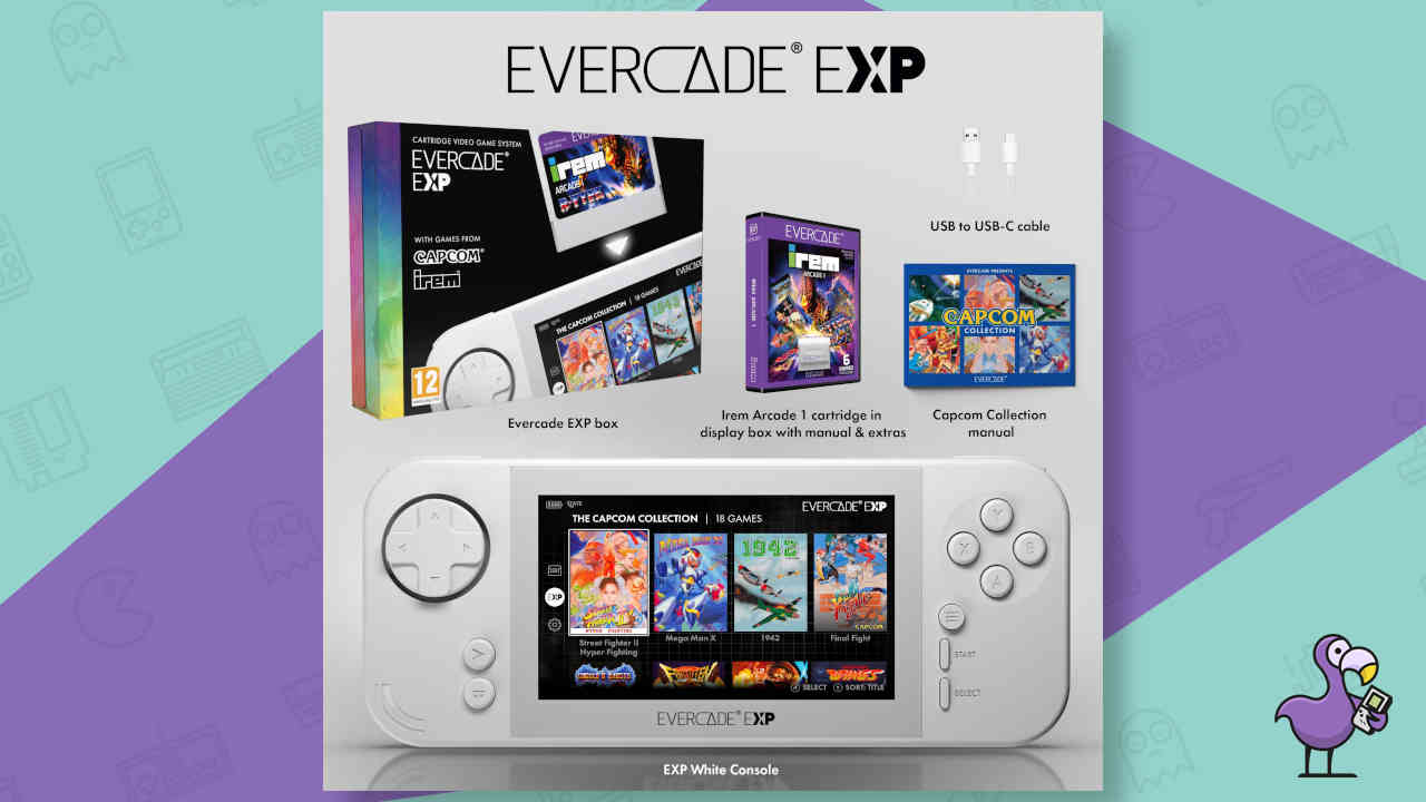 Upcoming Handheld Evercade EXP to feature 18 built-in Capcom games