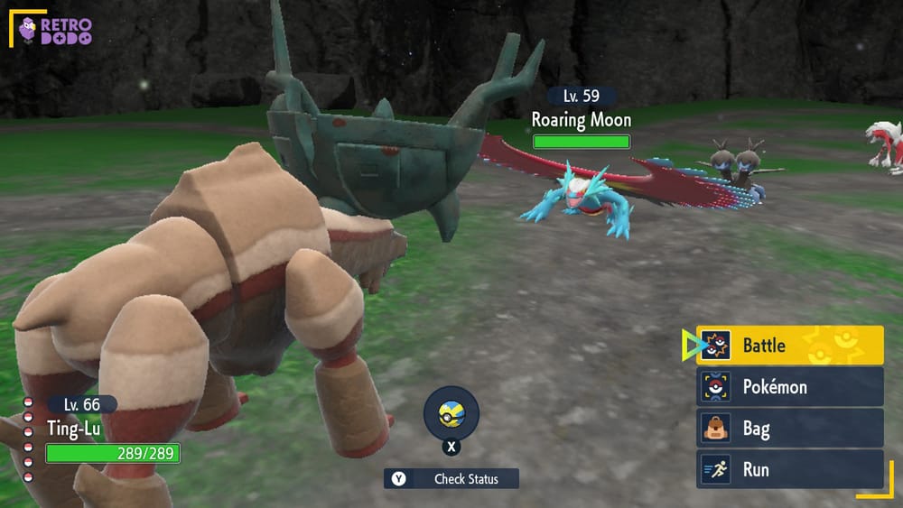 How To Get Roaring Moon In Pokemon Scarlet (The Easy Way)