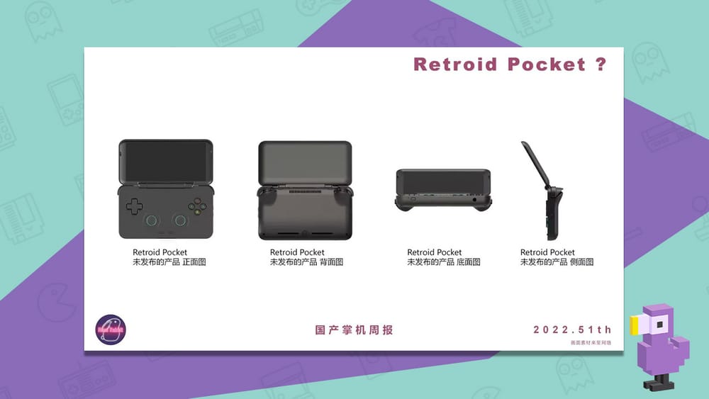 GoRetroid Teases Upcoming Clamshell Retro Handheld
