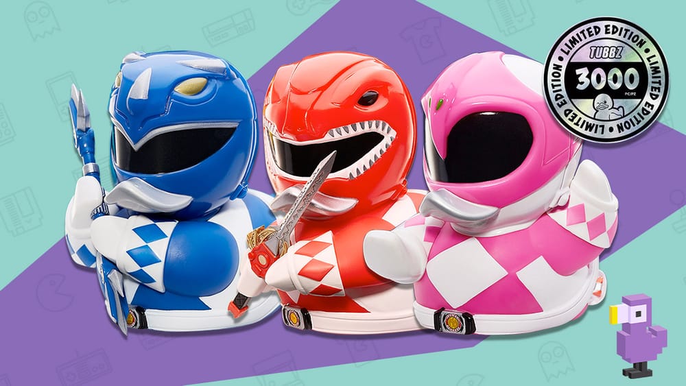 The Power Rangers Are Making A Splash With Three New Tubbz Toys