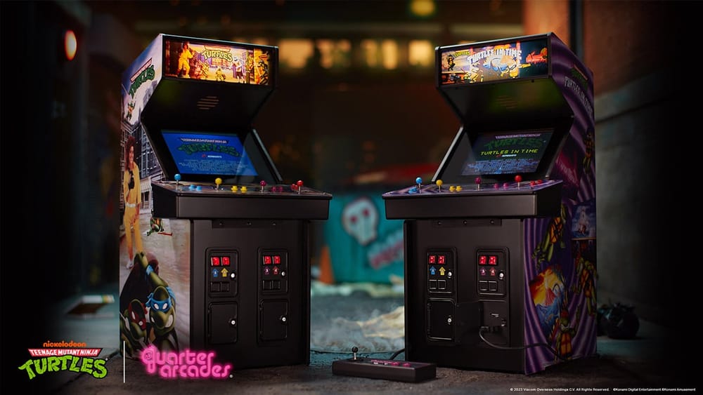 Numskull Is Releasing NEW TMNT Mini Arcade Cabinets