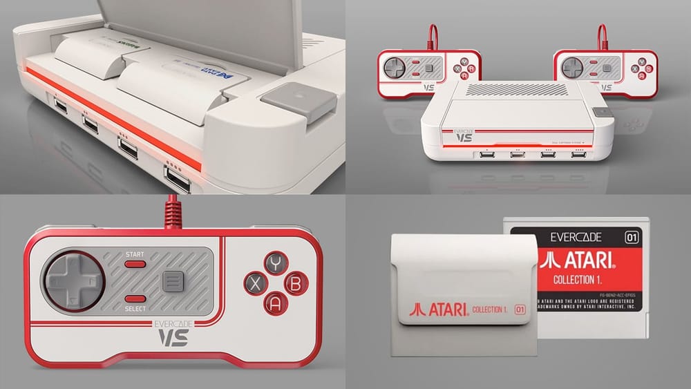 Limited Edition Evercade VS Atomic Edition Revealed (Only 2000 Units)