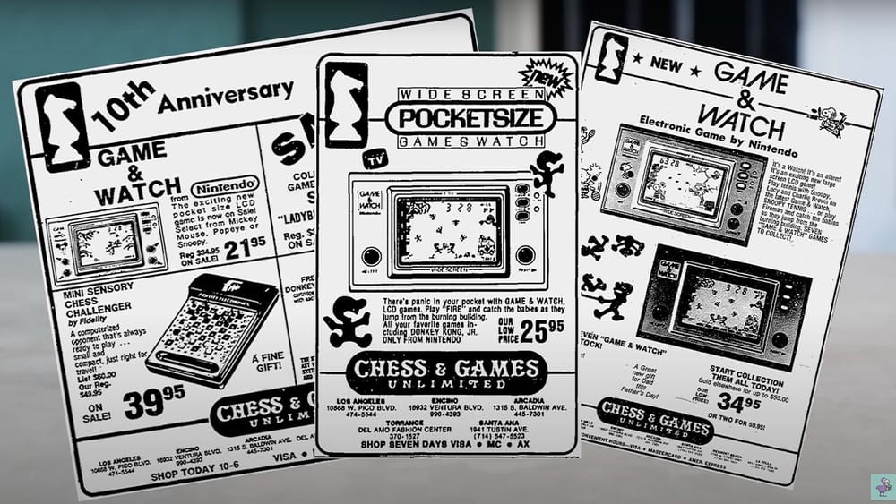The History of Nintendo's Game & Watch Handhelds