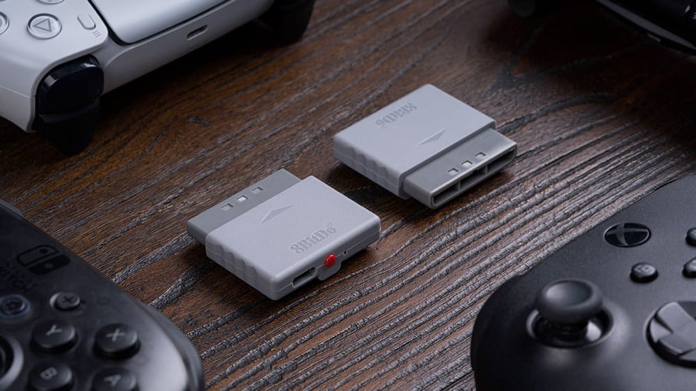 8BitDo Reveals New PS1/PS2 Retro Receivers For Modern Controllers