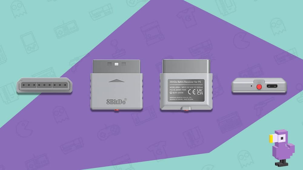 8BitDo Reveals New PS1/PS2 Retro Receivers For Modern Controllers
