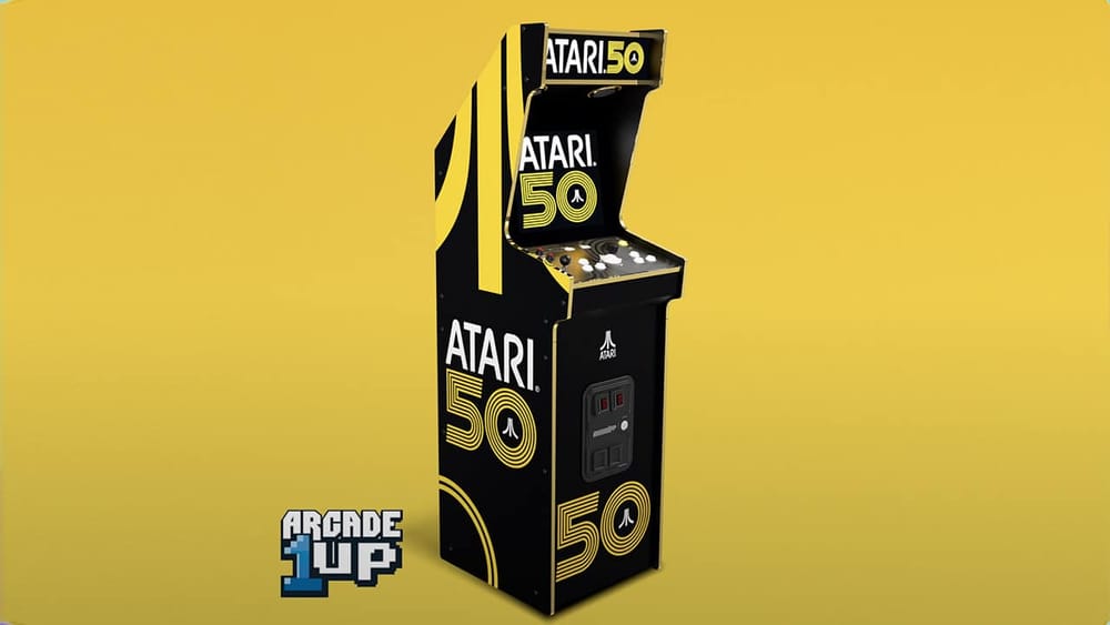 Atari Reveals 50th Anniversary Arcade Cabinet Collab with Arcade1Up