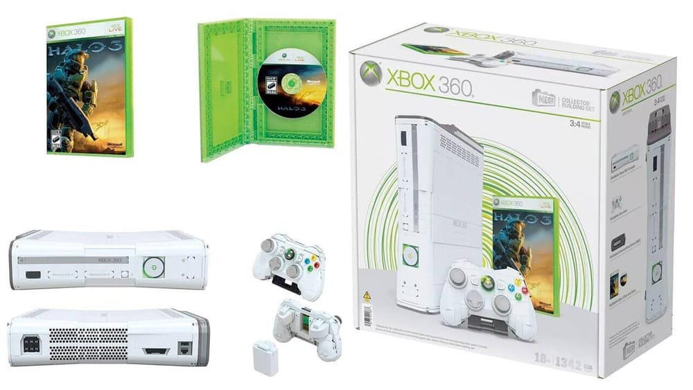 New Xbox 360 Collectors Building Set Announced By MEGA/Mattel