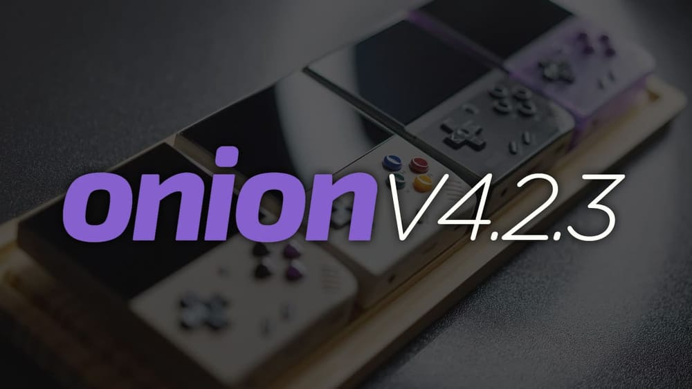 Onion v4.2.3 Brings A Ton Of New Features To Miyoo Mini and Mini Plus