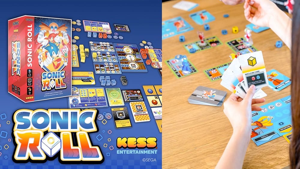 New Board Game Sonic Roll Announced by Kess Entertainment