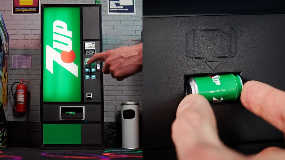 Quarter Arcades Launch NEW Vintage Pepsi and 7up Machines