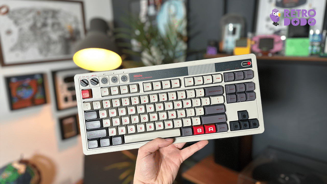 8BitDo Reveal The Commodore 64 Inspired Retro Mechanical Keyboard