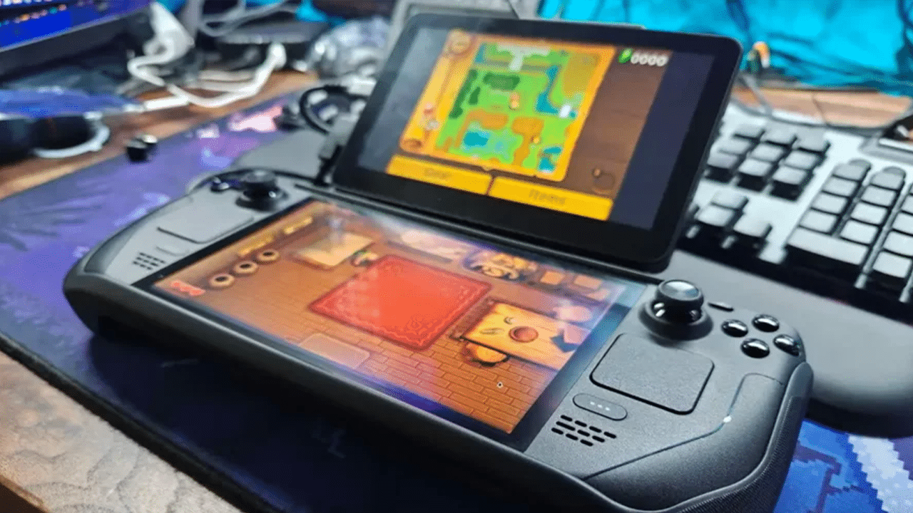 Steam Deck Mods Turn Valve's Handheld Into Huge Nintendo 3DS