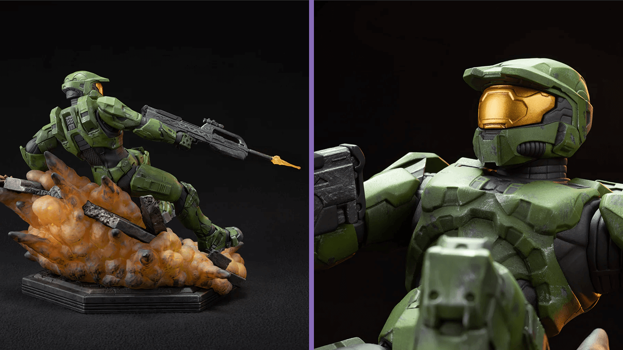 New Master Chief Statue Jumps Into Action For 20th Anniversary Of Halo 2