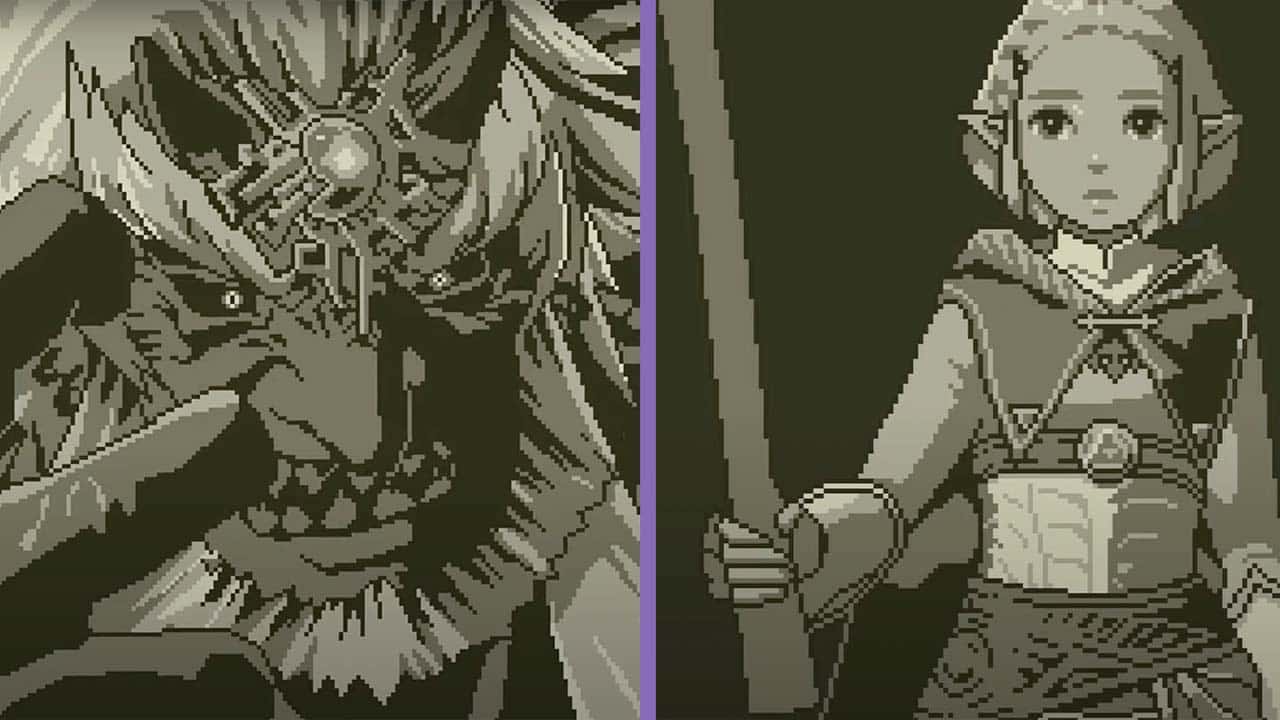 Tears Of The Kingdom Game Boy Demake Turns Cutscenes Into 8-Bit ...