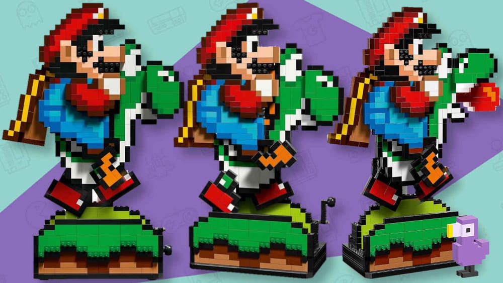 Interactive Super Mario World Lego Set With Mario And Yoshi Revealed