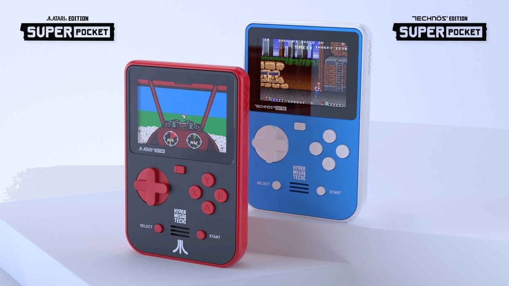 Two New Evercade-Compatible Super Pocket Consoles Announced