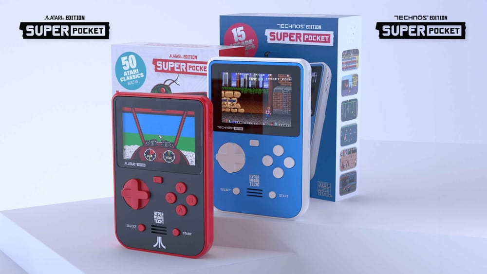 Two New Evercade-Compatible Super Pocket Consoles Announced