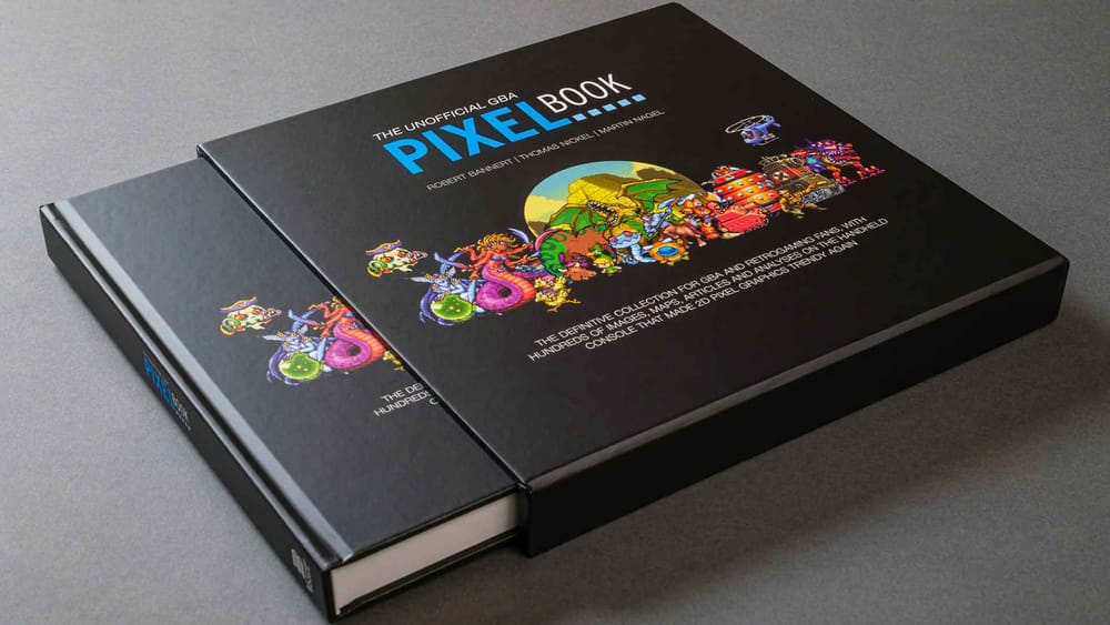 Bitmap Books Teases Upcoming Game Boy Advance Pixel Book Collab