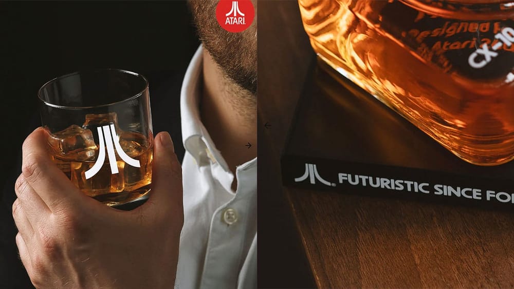 Atari Joystick Decanter Set Could Be The Most Sophisticated Gaming Gift ...