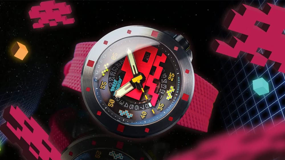 Nubeo Announce Limited Edition Cassini Automatic Space Invaders Watch Range