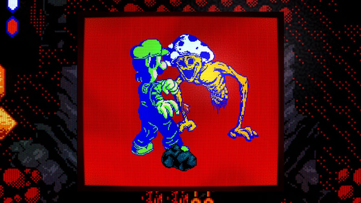 Luigi Takes The Starring Role In Fan-made Mario Horror Game Crucis Mortem