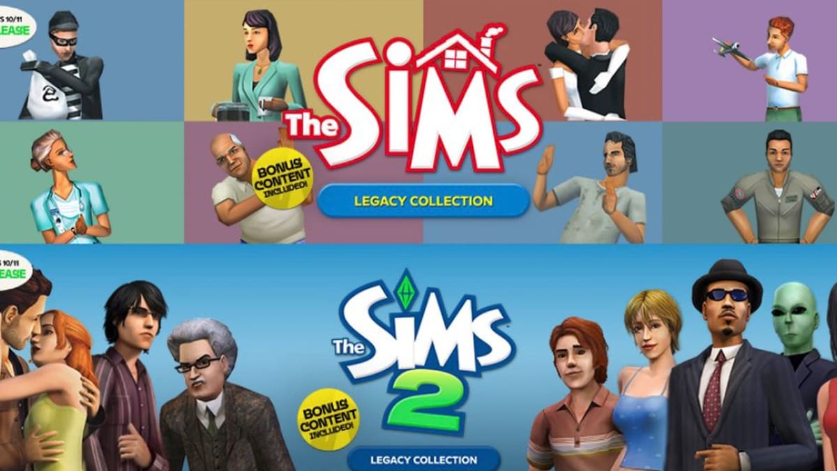 The Sims 1 & 2 Are Re-releasing For Windows 10/11 On January 31st