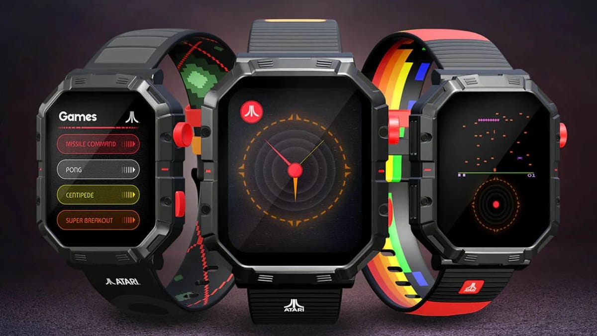 Atari 2600 My Play Smartwatch Brings Classic Games To Your Wrist