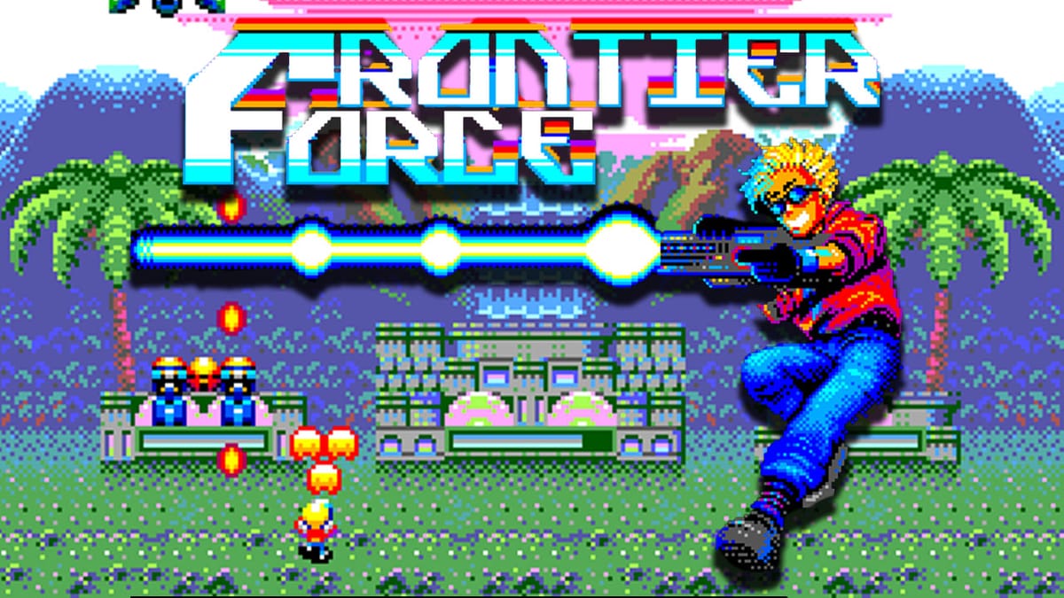 Frontier Force Is A New Game For The SEGA Master System