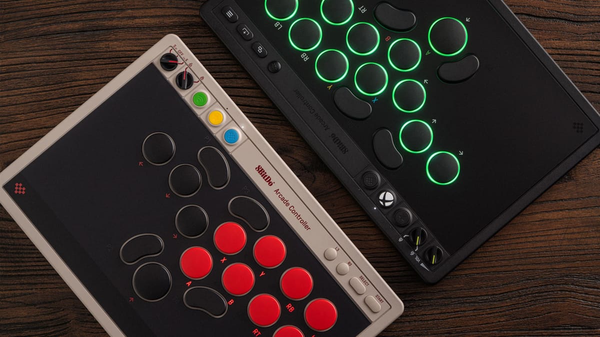 8BitDo Announce New Arcade Controllers For Switch, Xbox & PC