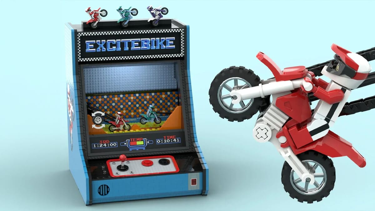 EXCITEBIKE Playable LEGO Set Is Picking Up Popularity Thanks To An ...