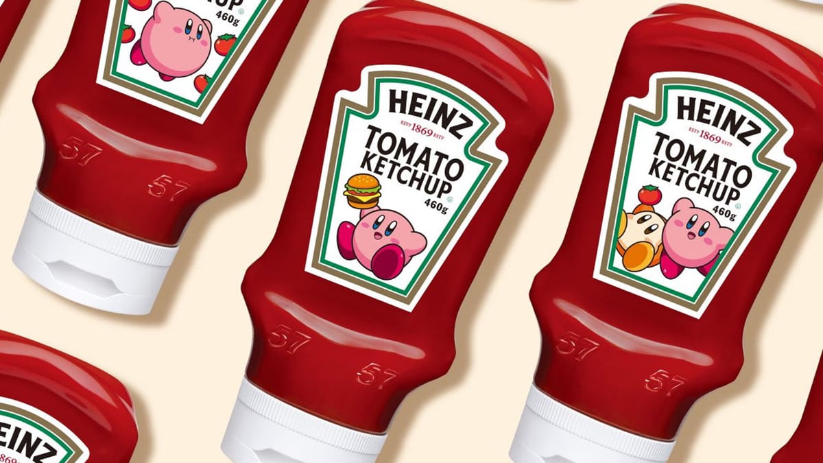 HAL Laboratory & Heinz Team Up For Kirby Ketchup