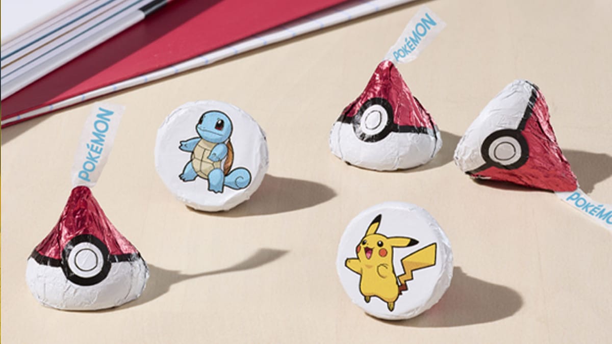Gotta' Eat Em All - Pokémon Team Up With Hershey's For New Kisses Range