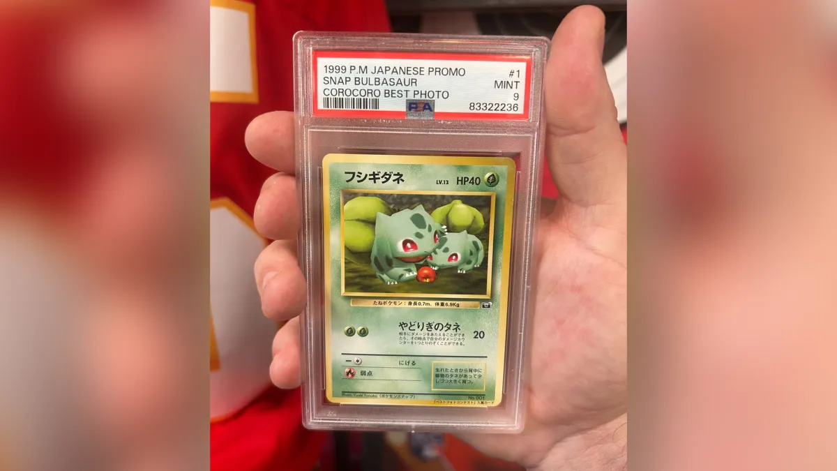The World's Most Expensive Bulbasaur Card Just Sold For $200,000