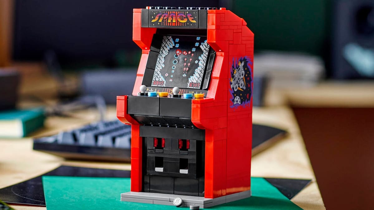New LEGO Mini Arcade With Hidden Easter Egg Inside Drops This August