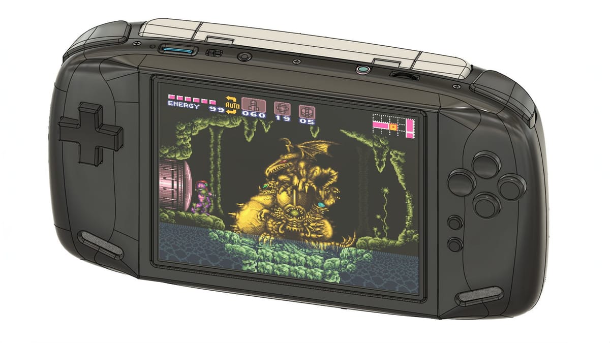 Modern SNES Handheld That Plays Physical Cartridges Is In The Works