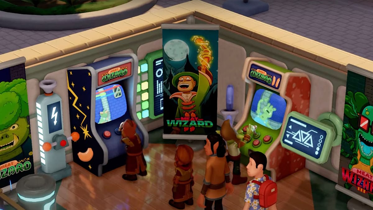 Build Your Own Retro Arcade Inside Two Point Museum In The Next Free Update