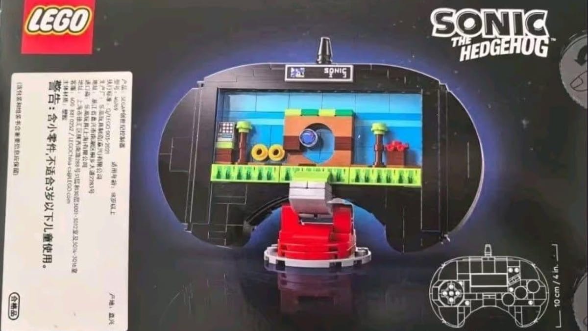 LEGO SEGA Genesis/Mega Drive Controller Reportedly Dropping This September