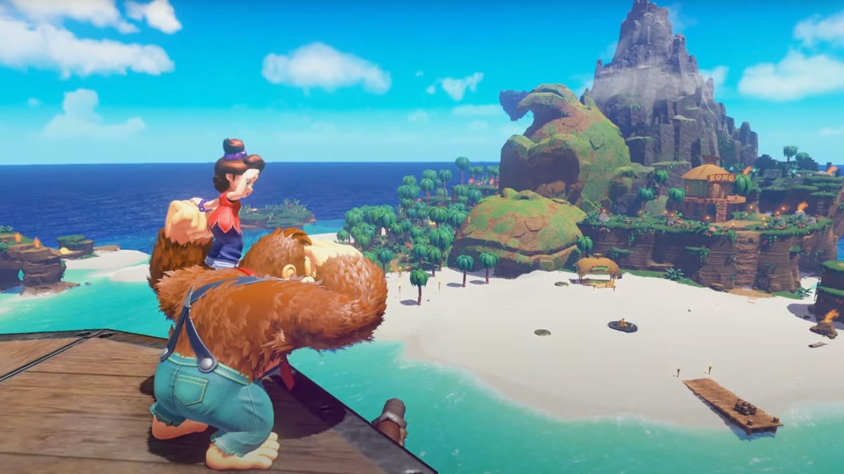 Donkey Kong Bananza DLC Takes Us On A Nostalgic Trip Back To DK Island