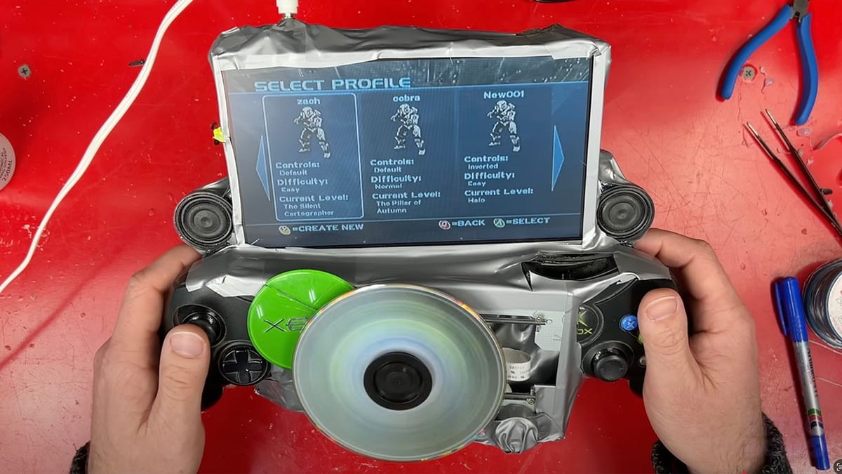 Modder Creates The Xbox Handheld You've All Been Dreaming Of