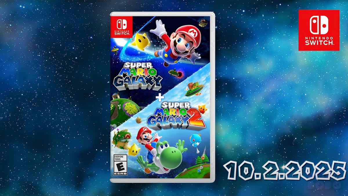Super Mario Galaxy & Super Mario Galaxy 2 Coming To Nintendo Switch This October